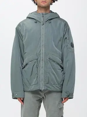 C.P. COMPANY Chrome-r Hooded Windbreaker Jacket In Recycled Nylon