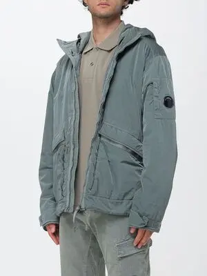 C.P. COMPANY Chrome-r Hooded Windbreaker Jacket In Recycled Nylon