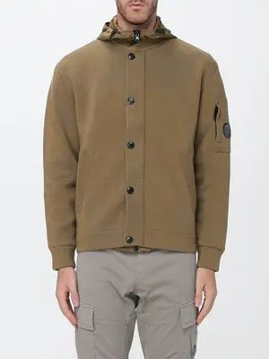 C.P. COMPANY Reversible Wool Hooded Zip-up Cardigan