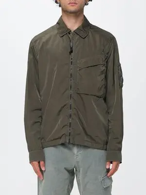 C.P. COMPANY Technical Fabric Zip-up Shirt Jacket