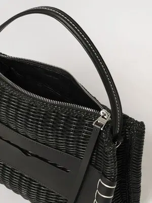 JW Anderson Woven Handbag - Black