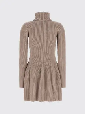 Magda Butrym Ribbed Cashmere Mini Dress