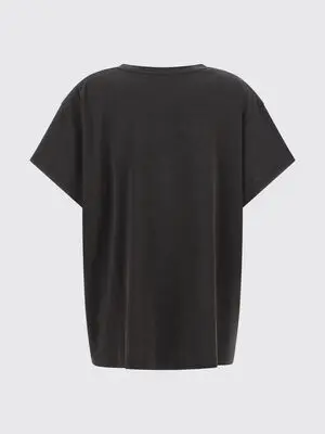 Khaite Relaxed-fit Cotton Crewneck T-shirt With Dropped Shoulders