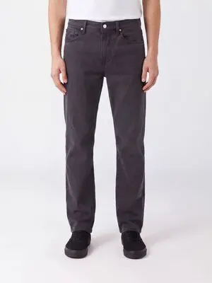 FRAME Modern Straight Mid-rise Cotton Denim Jeans - Blue