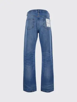 FRAME The Straight Mid-rise Cotton Denim Jeans