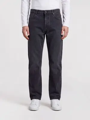 Balmain Straight Fit Five-pocket Cotton Denim Jeans