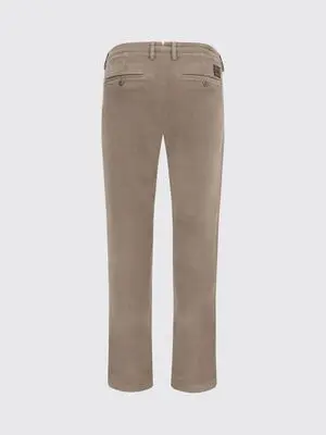 JACOB COHЁN Slim-fit Mid-rise Stretch Cotton Chino Trousers - Grey