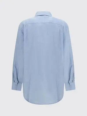 ALEMAIS Embroidered Shirt - Blue