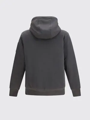 Moose Knuckles Cotton Blend Hooded Zip-up Sweatshirt