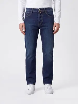 Jacob Cohen Edo Regular-fit Mid-rise Cotton- Jeans - Denim