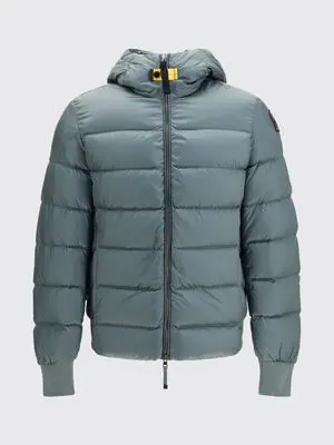 PARAJUMPERS Short Quilted Nylon Down Jacket With Hood And Zip Closure - Green