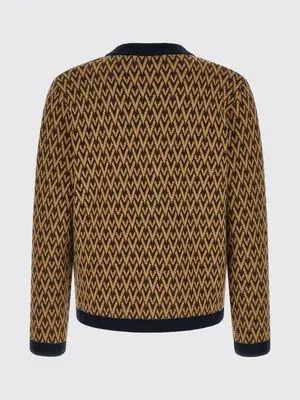 Valentino Garavani Vlogo Jacquard Cashmere Cardigan