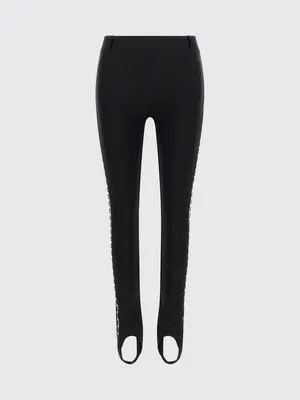 Moschino Skinny-fit Stretch Technical Fabric Leggings With Side Bands