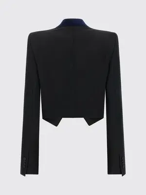 TOM FORD Wool Tuxedo Blazer With Velvet Peak Lapels