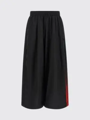 Y3 Wide-leg Technical Fabric Trousers With Drawstring Waist