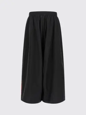 Y3 Wide-leg Technical Fabric Trousers With Drawstring Waist