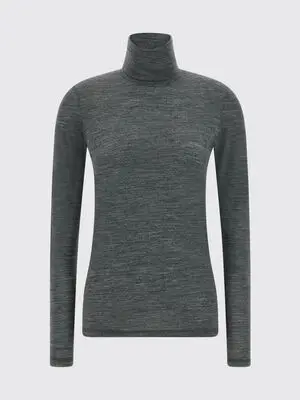 JIL SANDER Slim Fit Virgin Wool Blend Turtleneck Jumper - Grey