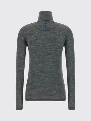 JIL SANDER Slim Fit Virgin Wool Blend Turtleneck Jumper - Grey