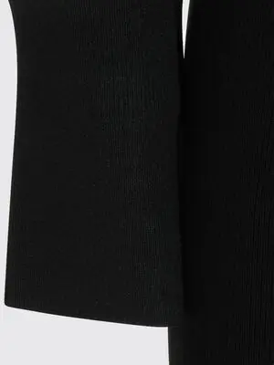ANINE BING Long Sleeve Ribbed Knit Mini Sheath Dress