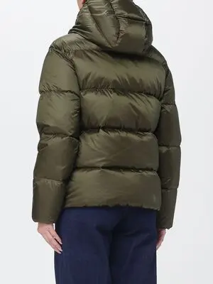 Polo Ralph Lauren Hooded Quilted Puffer Jacket In Recycled Nylon With Pony Logo