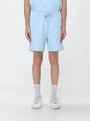 Casablanca Embroidered Logo Shorts - Gnawed Blue