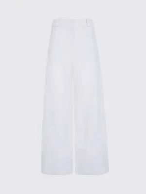 Giorgio Armani Pure Silk High-waisted Wide-leg Trousers