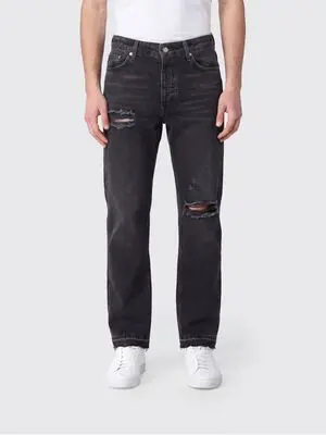 REPRESENT Heaton Straight Fit Distressed Denim Jeans
