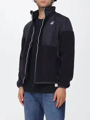 K-WAY Padded Polyamide Jacket With Fleece Lining