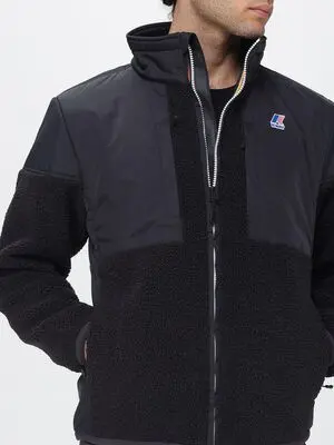 K-WAY Padded Polyamide Jacket With Fleece Lining