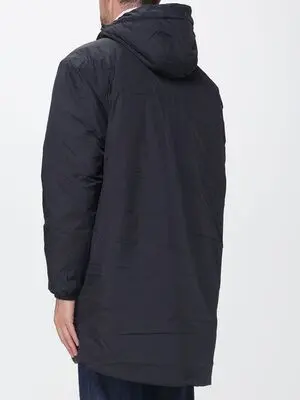 K-WAY Le Vrai 4.0 Eiffel East Nylon Parka With Fleece Lining - Black