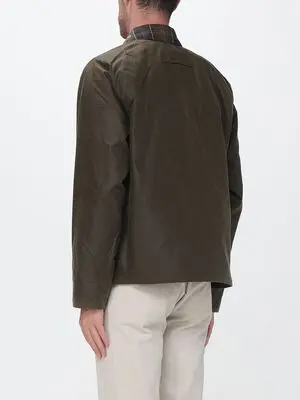 Barbour Spey Waxed Cotton Jacket With Corduroy Collar