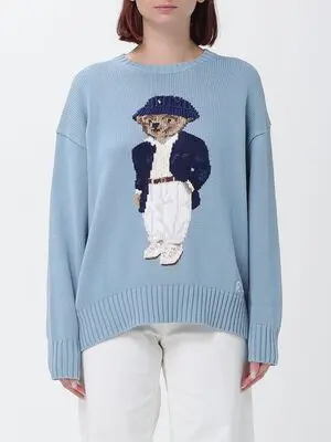 Polo Ralph Lauren Teddy Bear Print Cotton Jumper