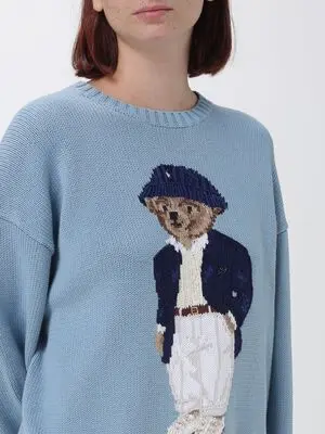 Polo Ralph Lauren Teddy Bear Print Cotton Jumper