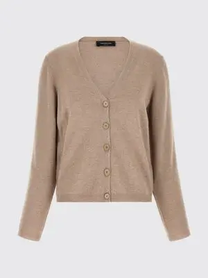 Fabiana Filippi V-neck Cardigan In Virgin Wool, Silk, And Cashmere Blend