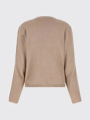 Fabiana Filippi V-neck Cardigan In Virgin Wool, Silk, And Cashmere Blend