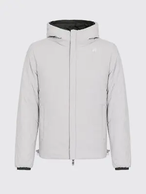 K-WAY Reversible Hooded Windbreaker In Recycled Nylon - Green