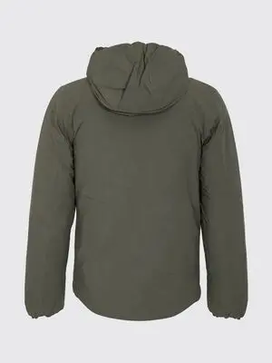 K-WAY Reversible Hooded Windbreaker In Recycled Nylon - Green