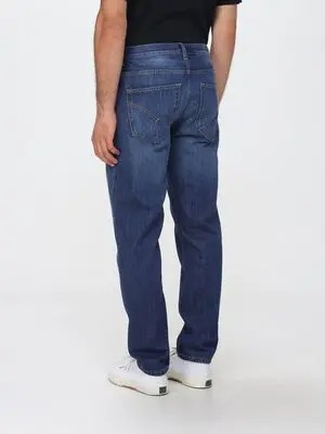 DONDUP Brighton Carrot Fit Five-pocket Jeans In Stretch Denim - Blue