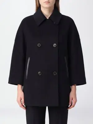 Max Mara Double-breasted Knee-length Cashmere Coat With Dropped Shoulders