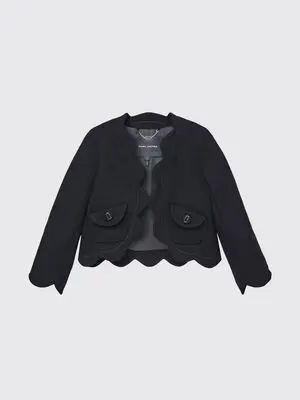Marc Jacobs Cropped Single-breasted Jacket In Wool Blend