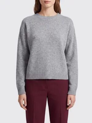 Fabiana Filippi Pure Cashmere Crewneck Jumper With Ribbed Trims