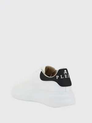 Philipp Plein Leather Lace-up Sneakers
