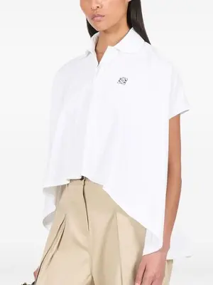 Loewe Anagram Cotton Polo Shirt