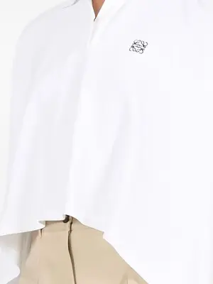 Loewe Anagram Cotton Polo Shirt