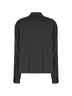 TOM FORD Silk Satin Polo Shirt