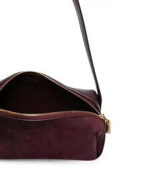Khaite Kye Mini Leather Crossbody Bag