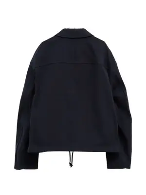 Loewe Zip-up Embroidered Jacket - Blue