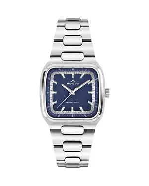 Movado Tempo-matic 37mm Watch - Blue