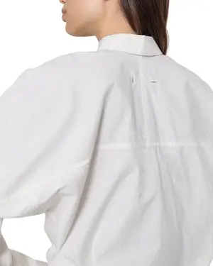 Ossou Ridge Cotton Button Front Shirt