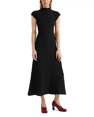 Proenza Schouler White Label Cleo Textured Maxi Dress